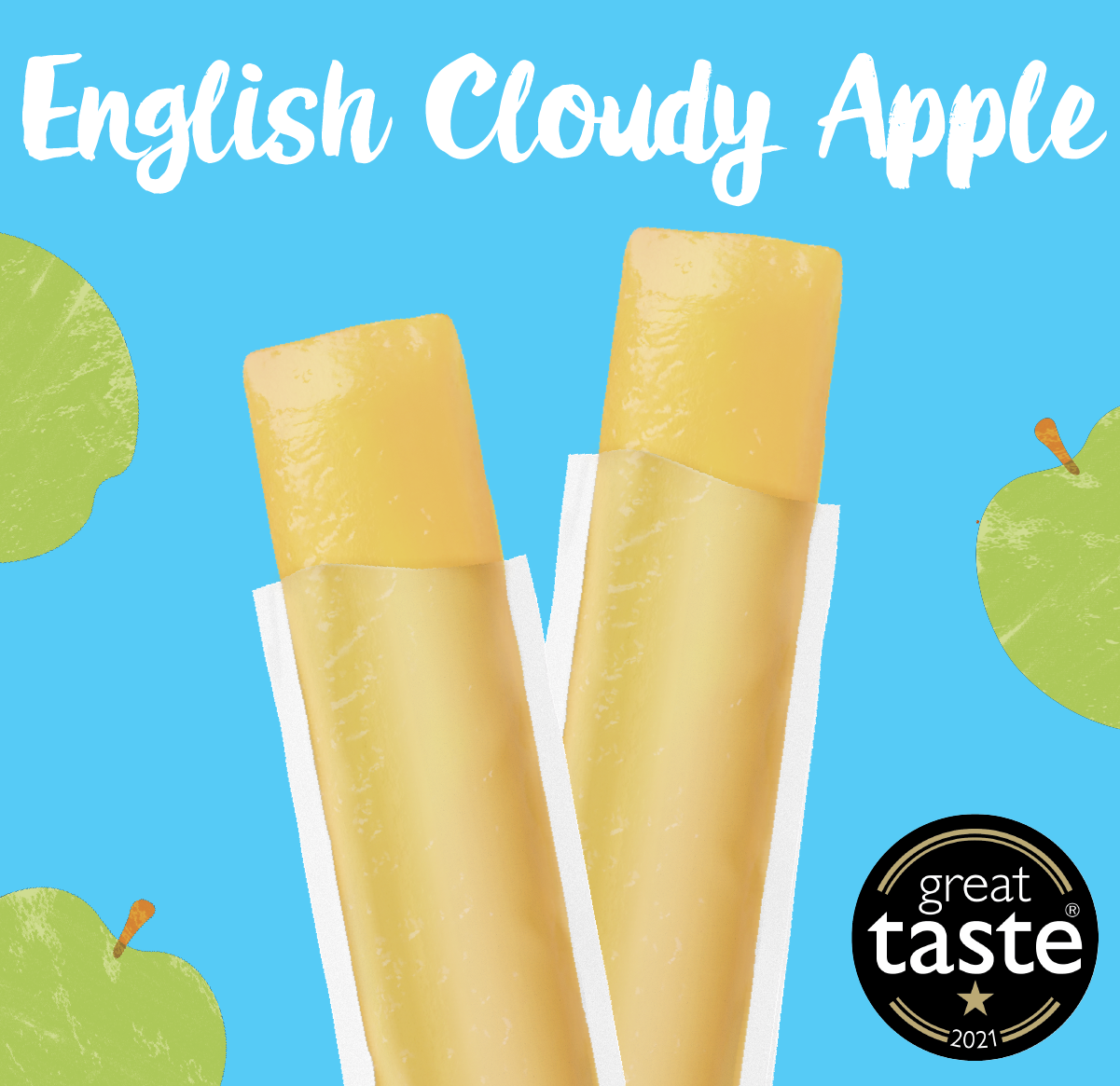 Multipack of Cloudy Apple Ice Lollies │ Best in the UK │ Award Winning ...